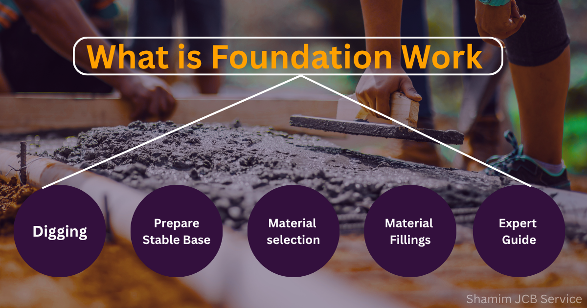 5 Big Reasons to Book JCB Services for House Foundation Work